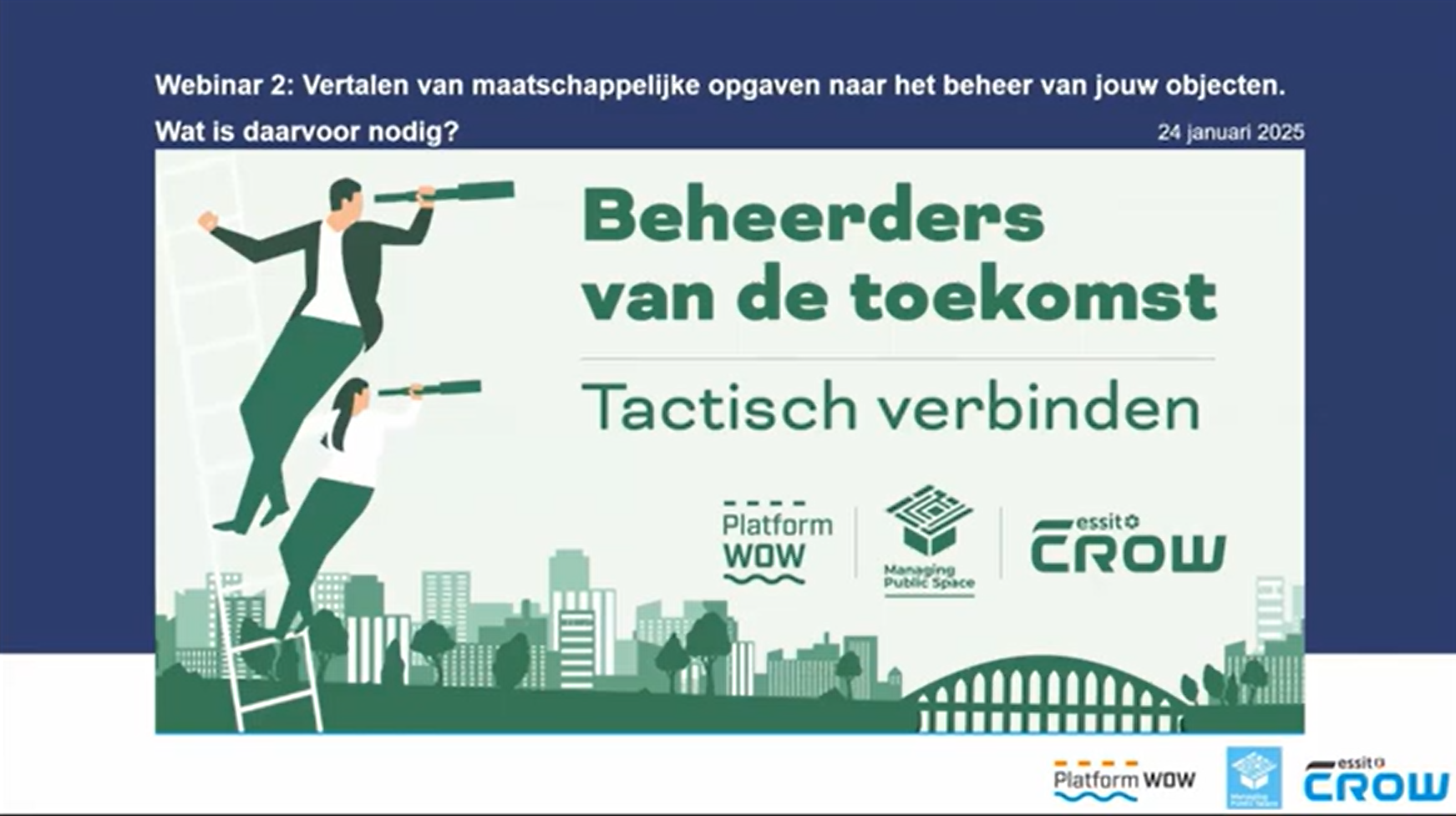 Opbrengsten en leerpunten voor de beheerders van de toekomst | CROW Essit